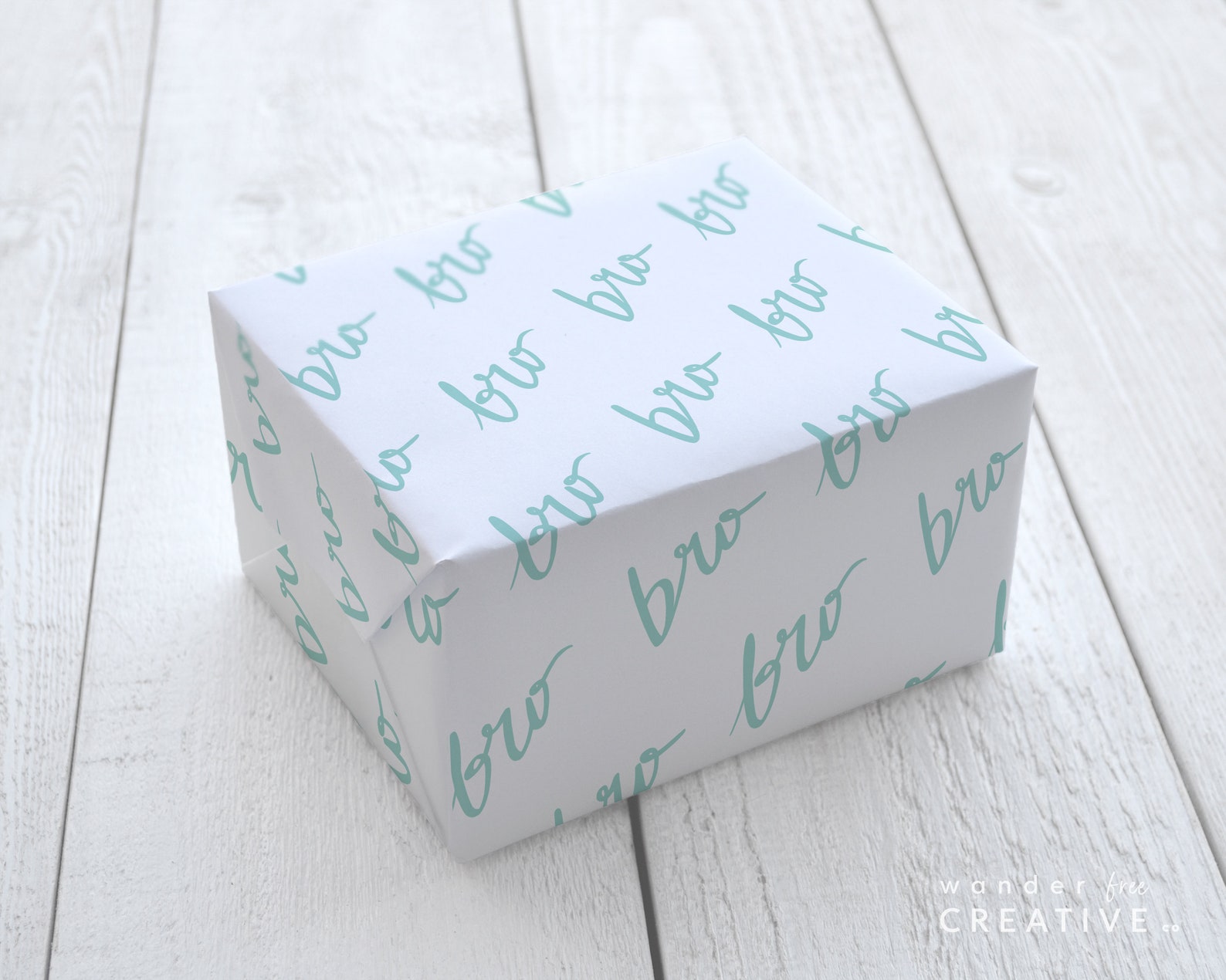 PRINTABLE Bro Gift Wrap Brother Wrapping Paper Brother | Etsy