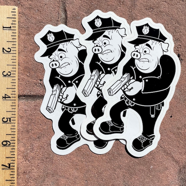 Anti Police Bumper Sticker - Etsy