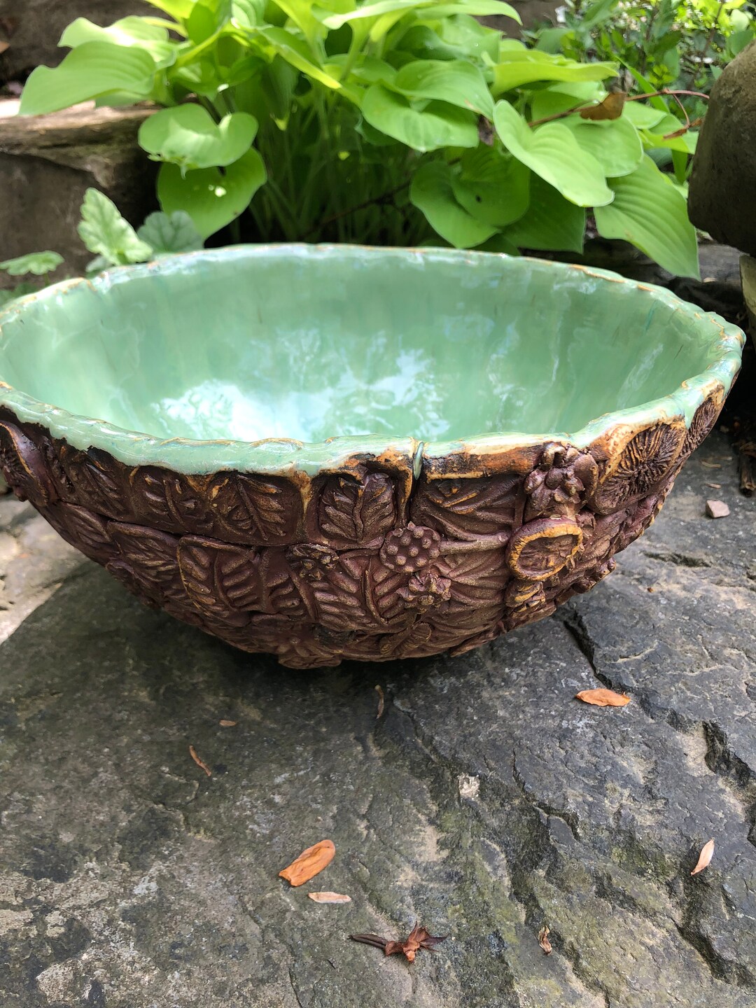 LARGE, Rustic, Cabincore, Handcrafted Ceramic Bowl, Dgrahampottery - Etsy