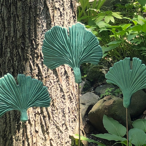 Green Ginkgo Pottery - Etsy