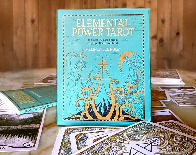 Elemental Power Tarot Deck - Etsy