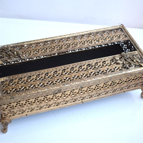 Filigree Tissue Box - Etsy