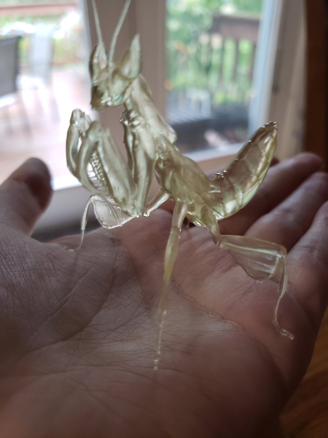 Realistic Orchid Mantis 3D Printed Figurine - Etsy