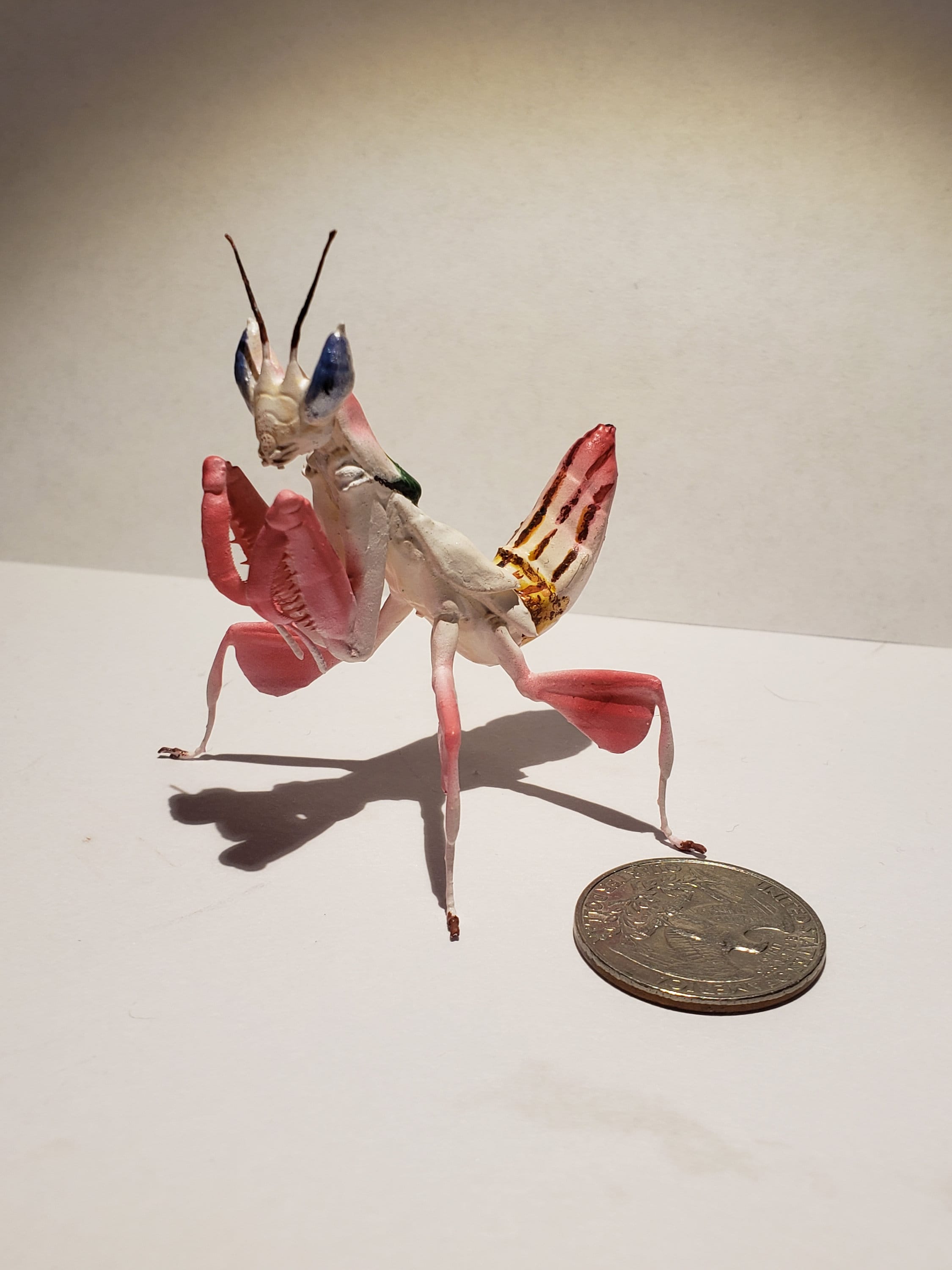 Realistic Orchid Mantis 3D Printed Figurine - Etsy