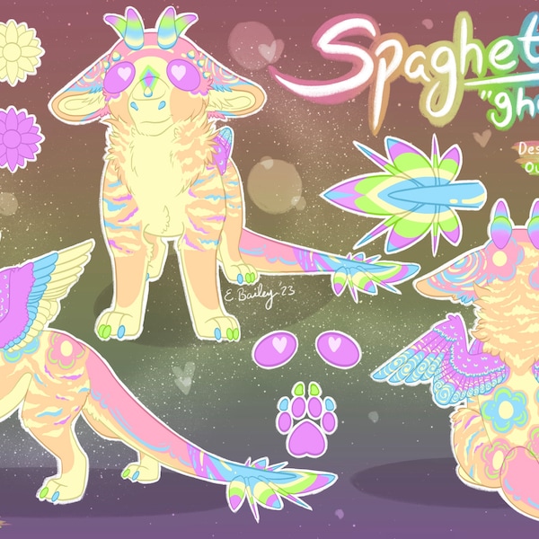 Ref Sheet Commission - Etsy