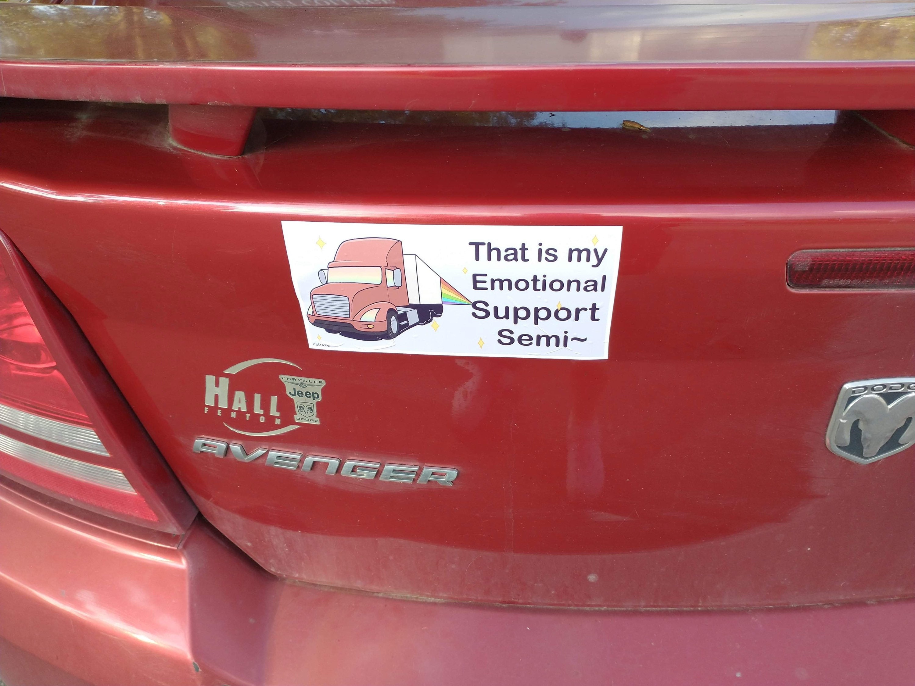 Emotional Support Bumper Sticker - Clearance - Etsy