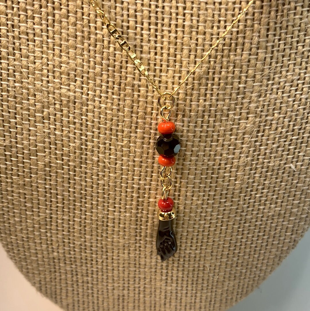 Azabache Necklace - Etsy