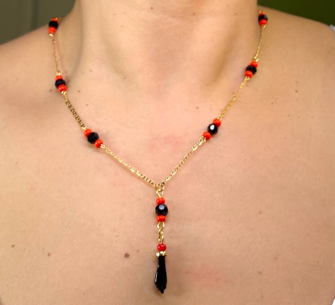 Azabache Necklace - Etsy