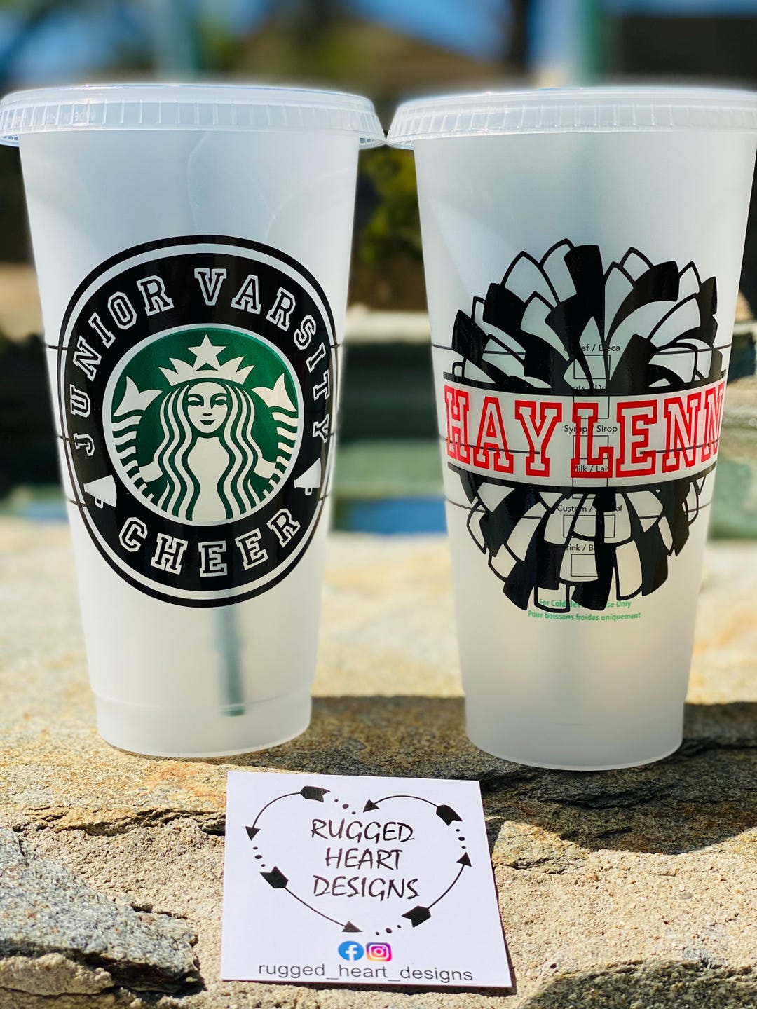 Personalized Cheerleader Starbucks Tumbler: Cheer Mom Gift - Etsy