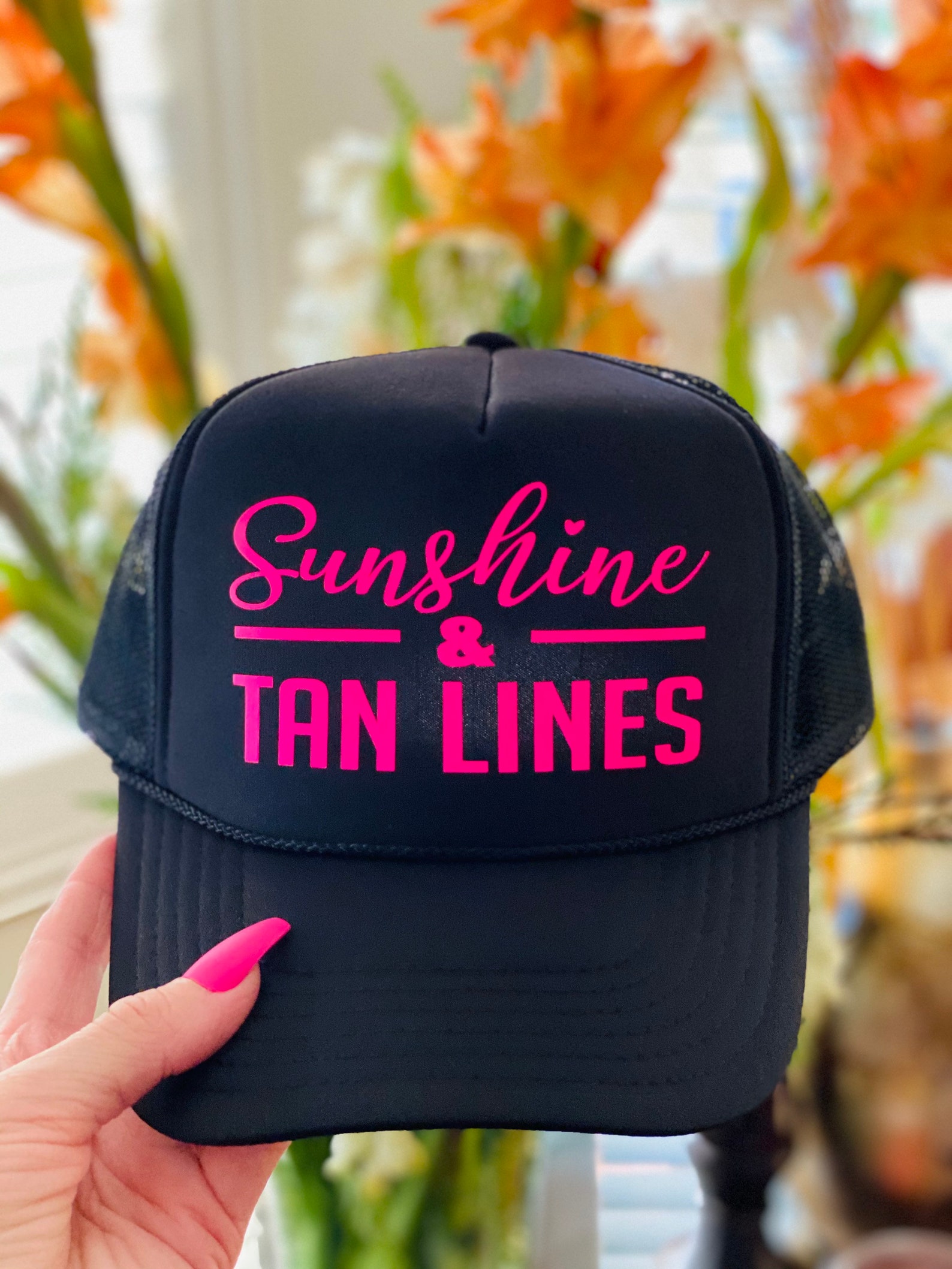 Sunshine and Tan Lines Trucker Hat Lake Hat River Hat Girls - Etsy