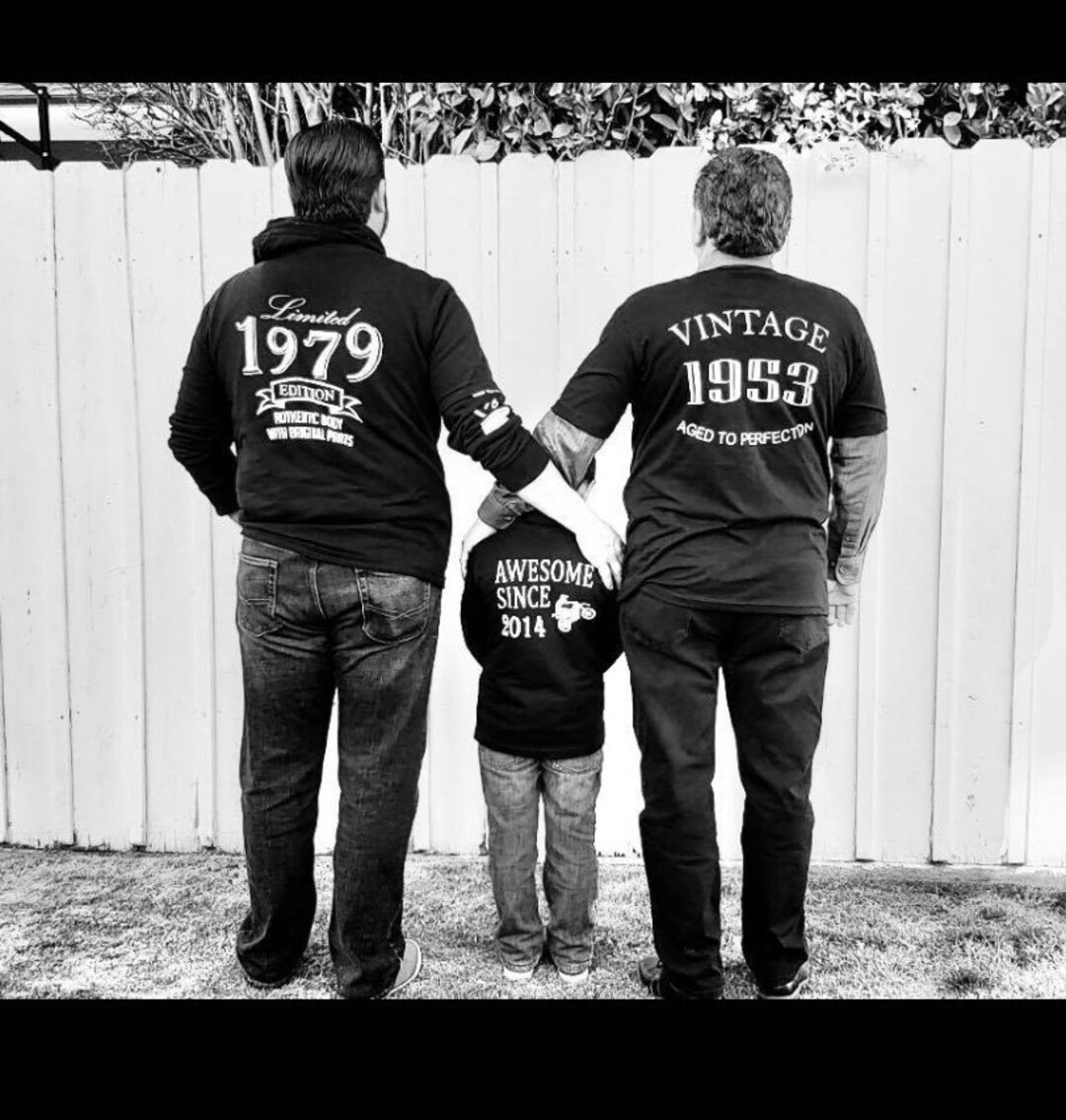 Vintage Aged to Perfection , Customize Age, Father's Day, Dad's ...