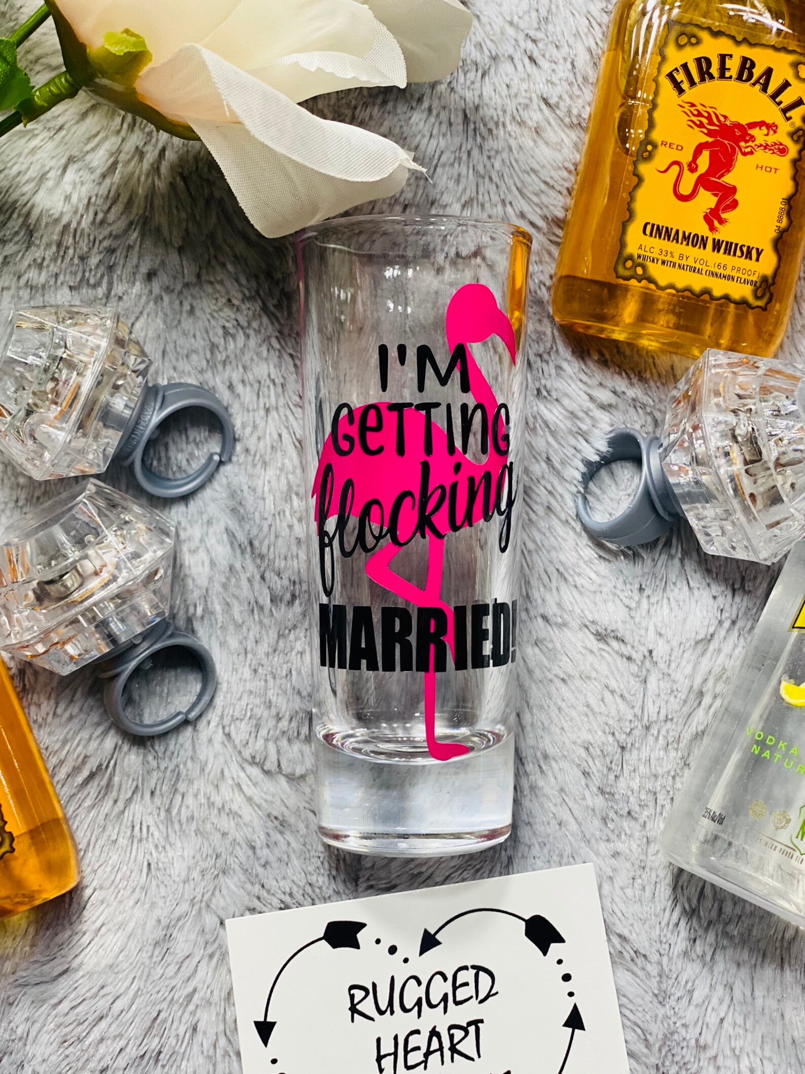Let's Flocking Party Shot Glass Bachelorette Party - Etsy