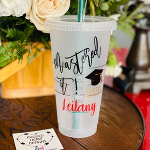 Master's in Social Work, Master's Degree, Reusable Starbucks Cold Cup ...