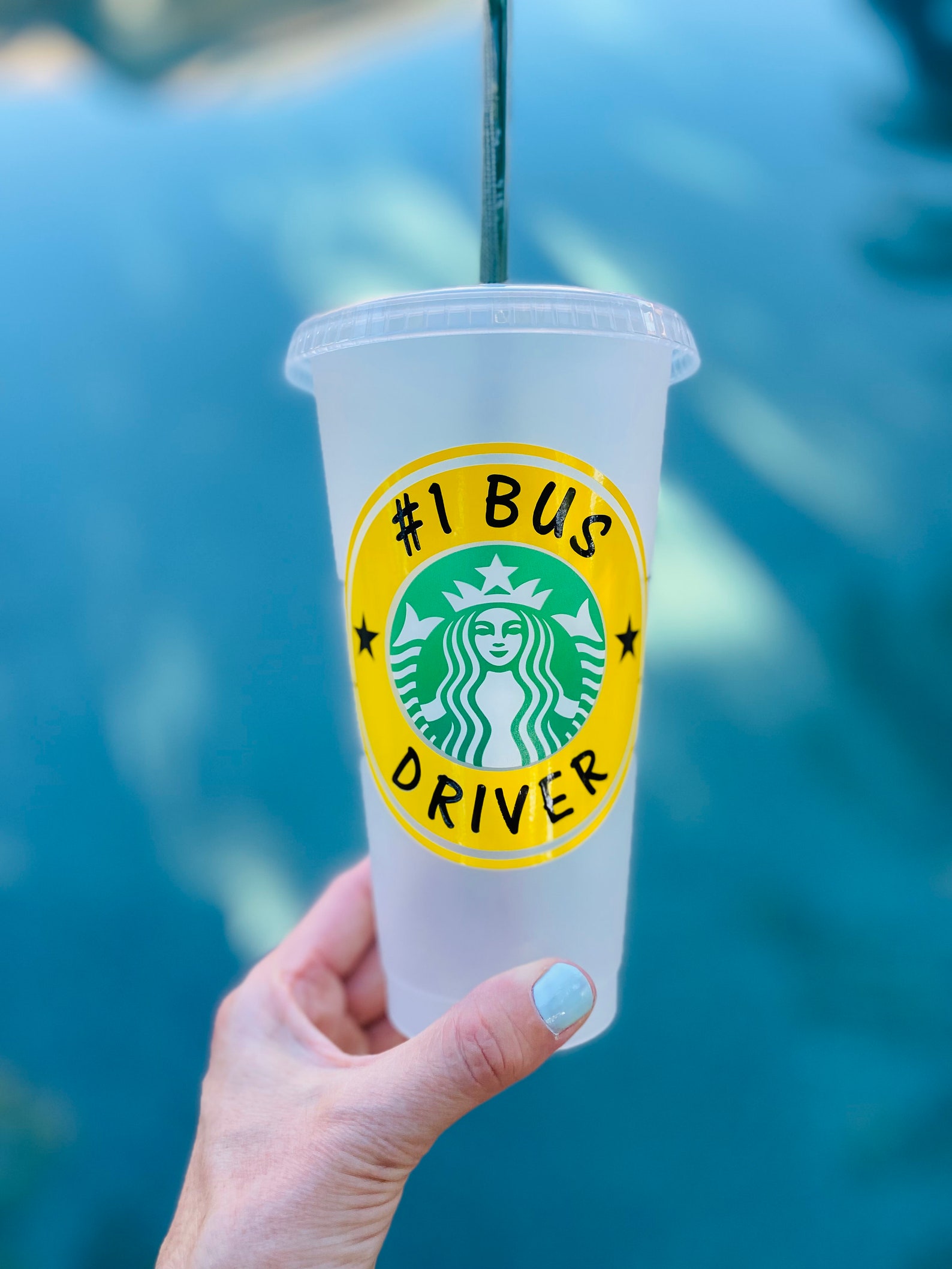 Bus Driver Cup, Starbucks Cup, Bus Monitor Cup, Perfect Gift to Show ...