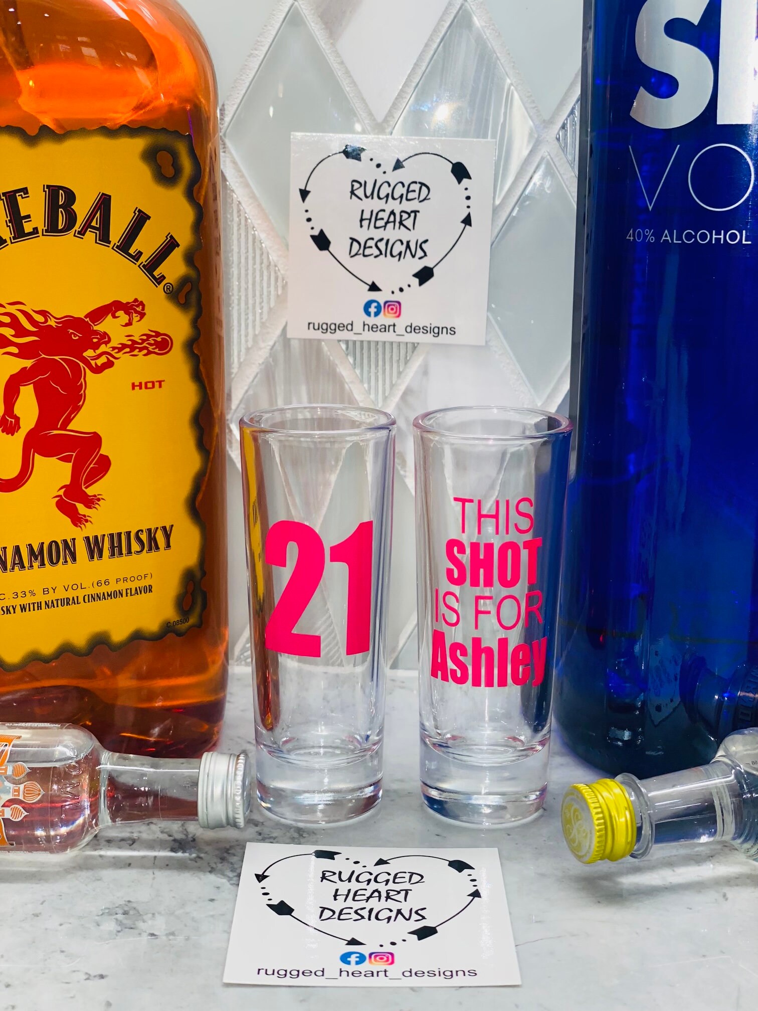 21st Birthday Shot Glass, Custom Shot Glasses, 21st Birthday Shot ...