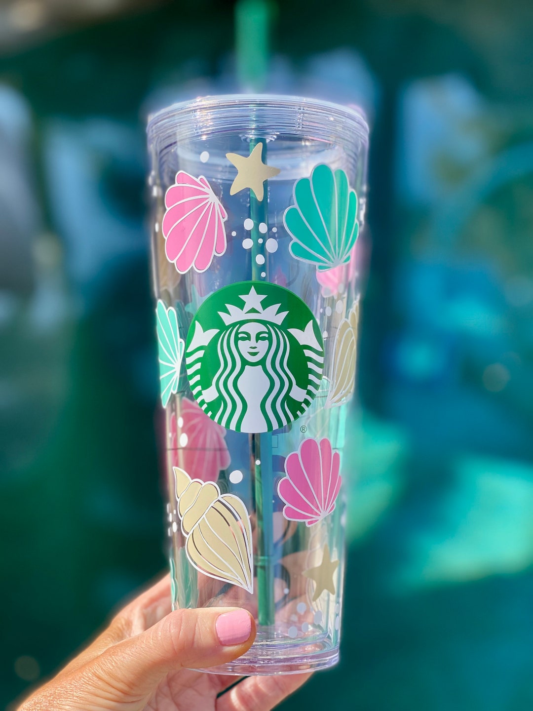 Seashell Ocean Cup, Beach Lovers Gift, Under the Sea, Seashell ...