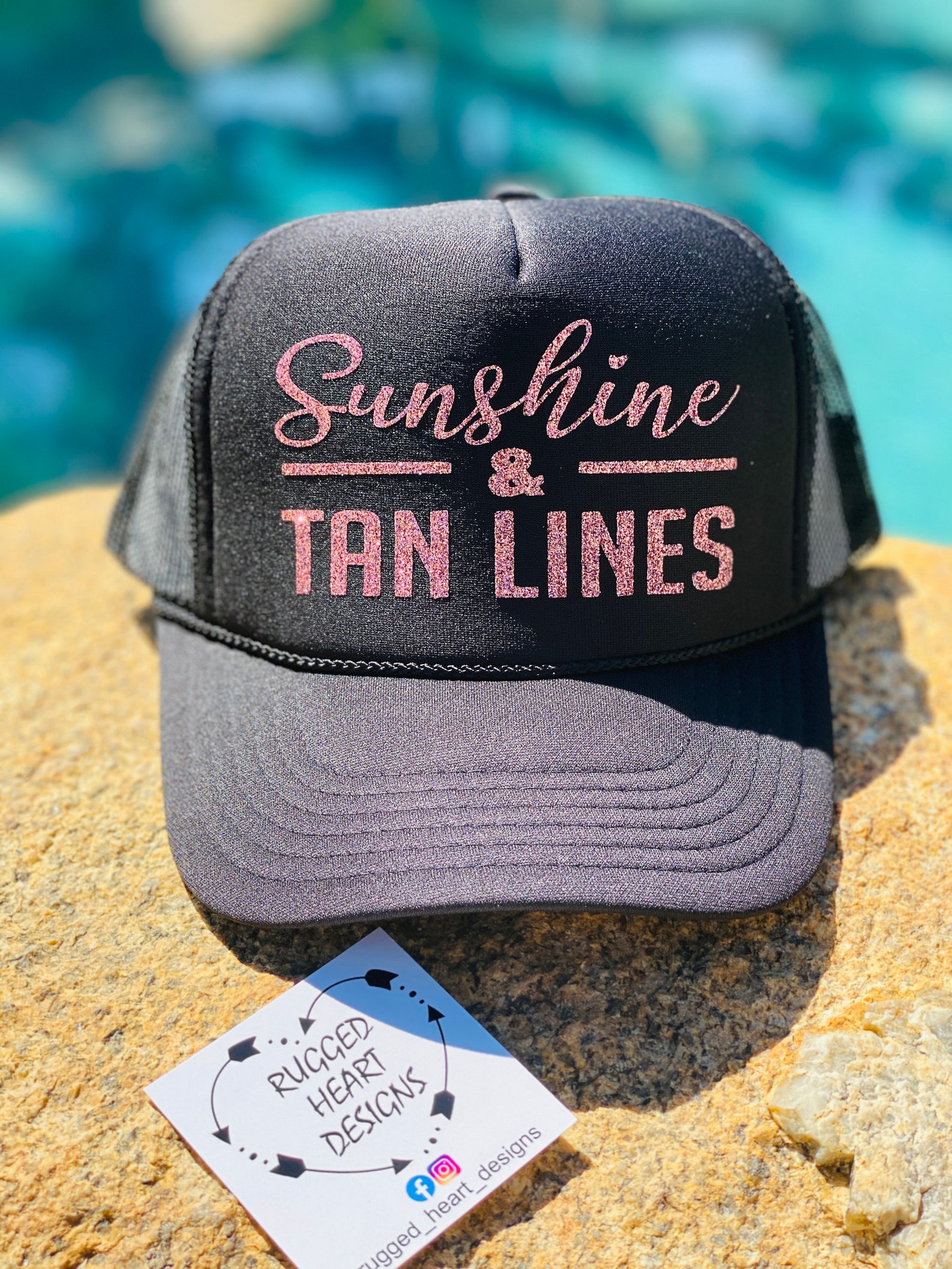 Sunshine and Tan Lines Trucker Hat Lake Hat River Hat Girls - Etsy