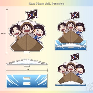 One Piece ASL Standee - Etsy