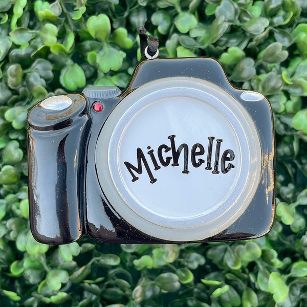 Santa Camera Ornament - Etsy