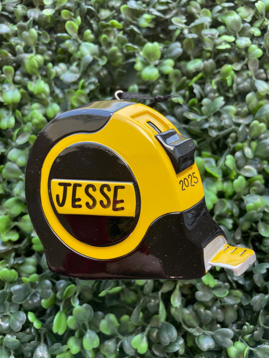 TAPE MEASURE Ornament | Hand Personalized • Christmas Ornament ...