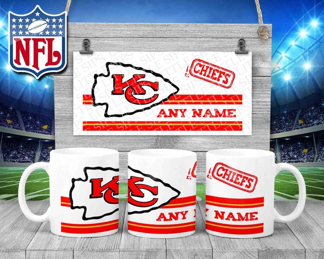 Kansas City Chiefs NFL Themed Personalised Ceramic Mug - Etsy