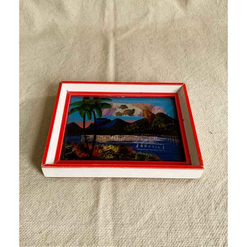 Tropical Travellers Collage Tropical Art Kitsch Picture Kitsch Artwork ...