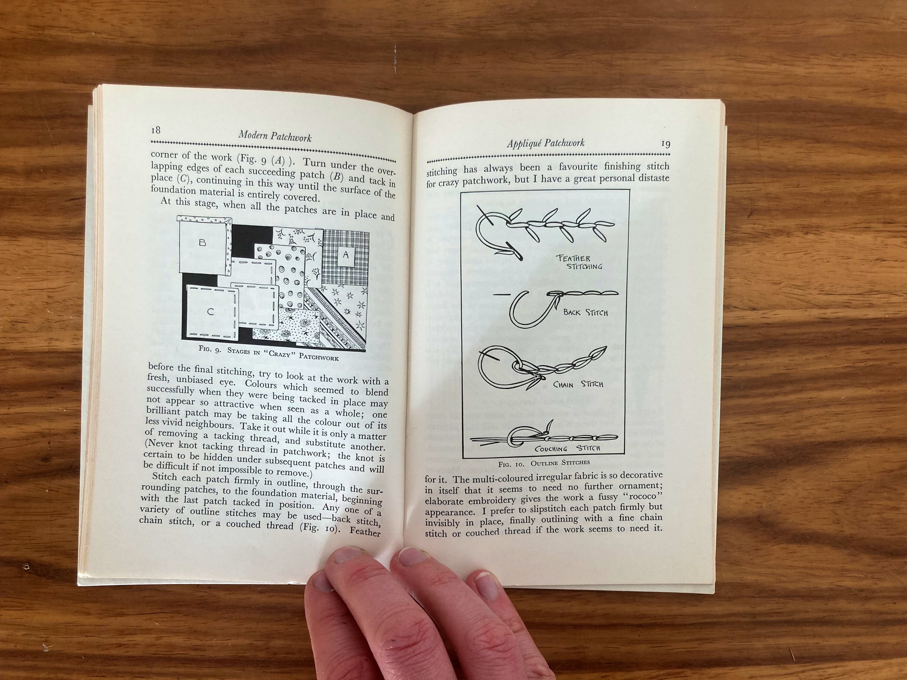 Vintage 1950s Modern Patchwork Guide by Margaret Agutter. 1956 Vintage Patchwork Book Patchwork ...