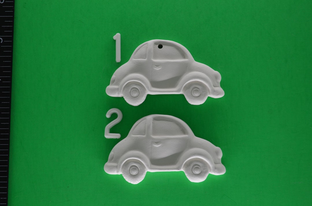 VW Car, Ceramic Bisque Unpainted Ready to Paint DIY - Etsy