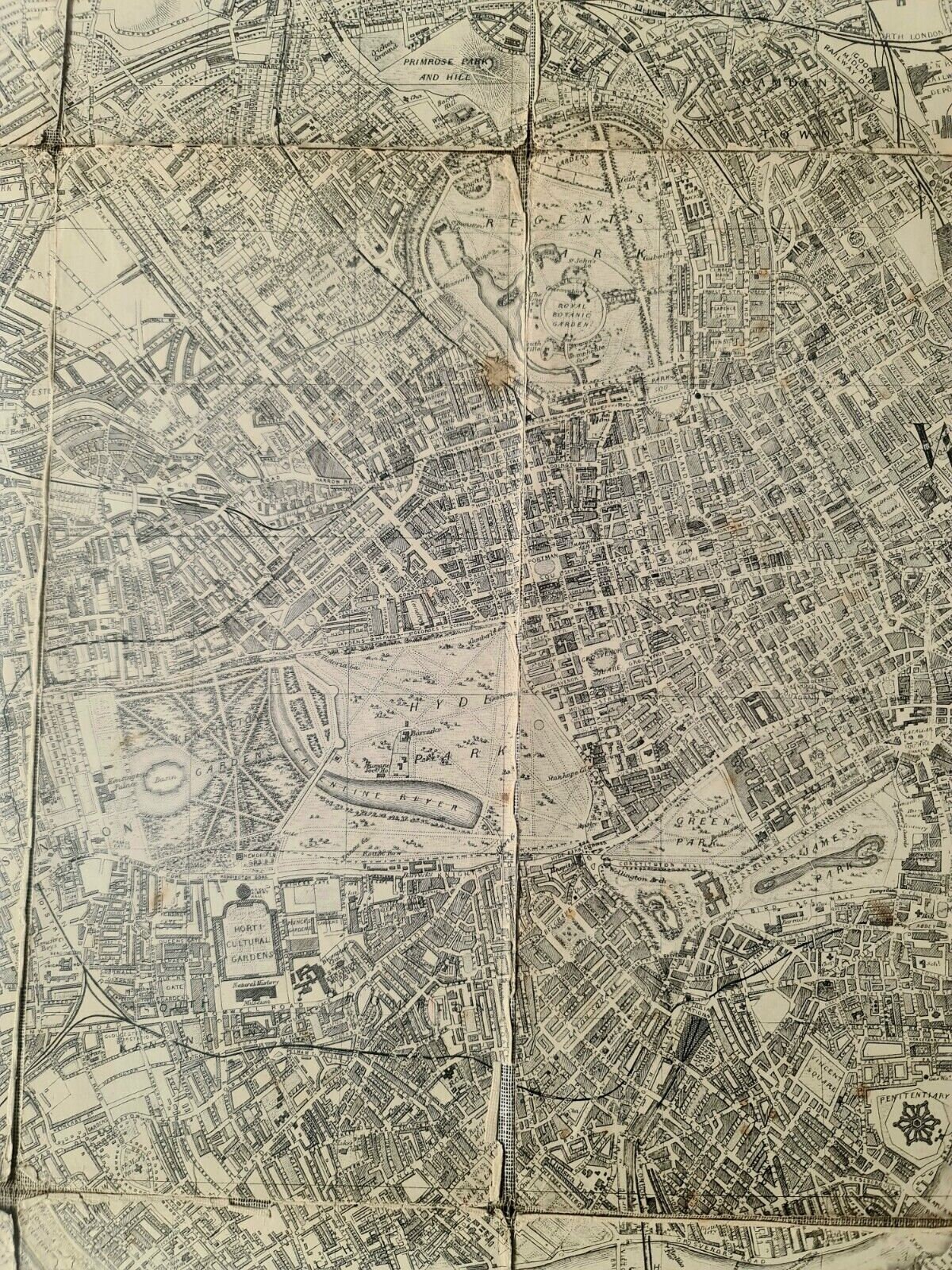 Antique Map London Post Office Directory 1885 South London - Etsy