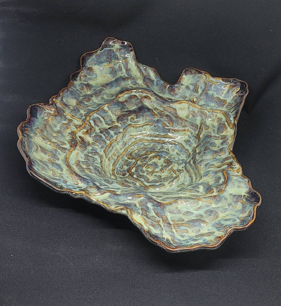 Cenote Cave Themed Centerpiece - Unique Cave Design - Nature Theme Bowl ...