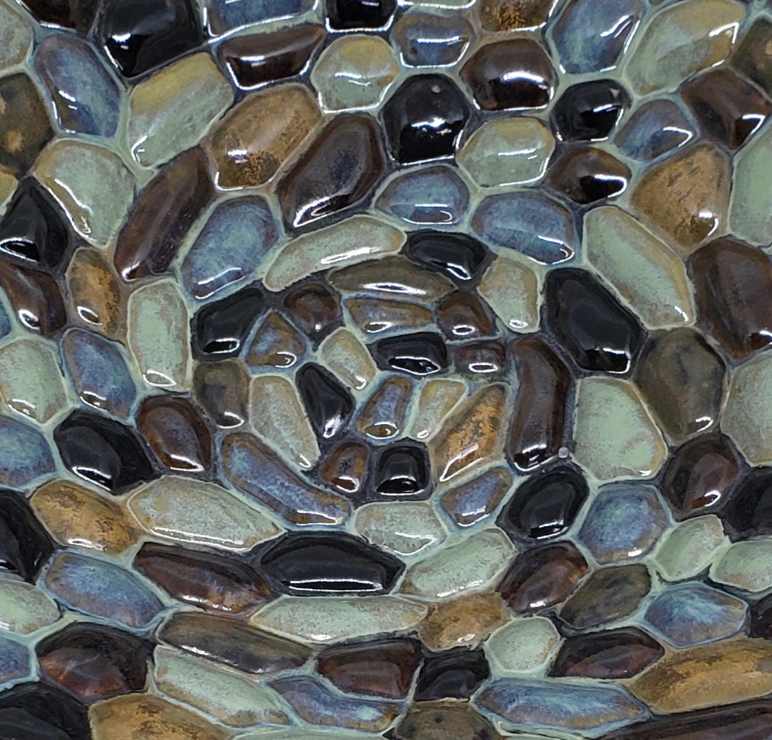 Large 'Pebble' Bowl Unique Textured Design | Etsy