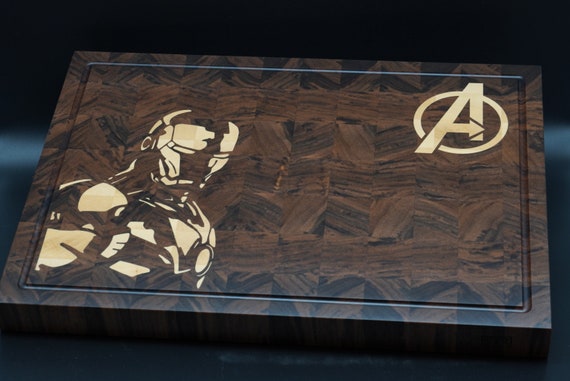 3 Different Cnc Vector File Prepared for Perfect Ironman Inlay - Etsy