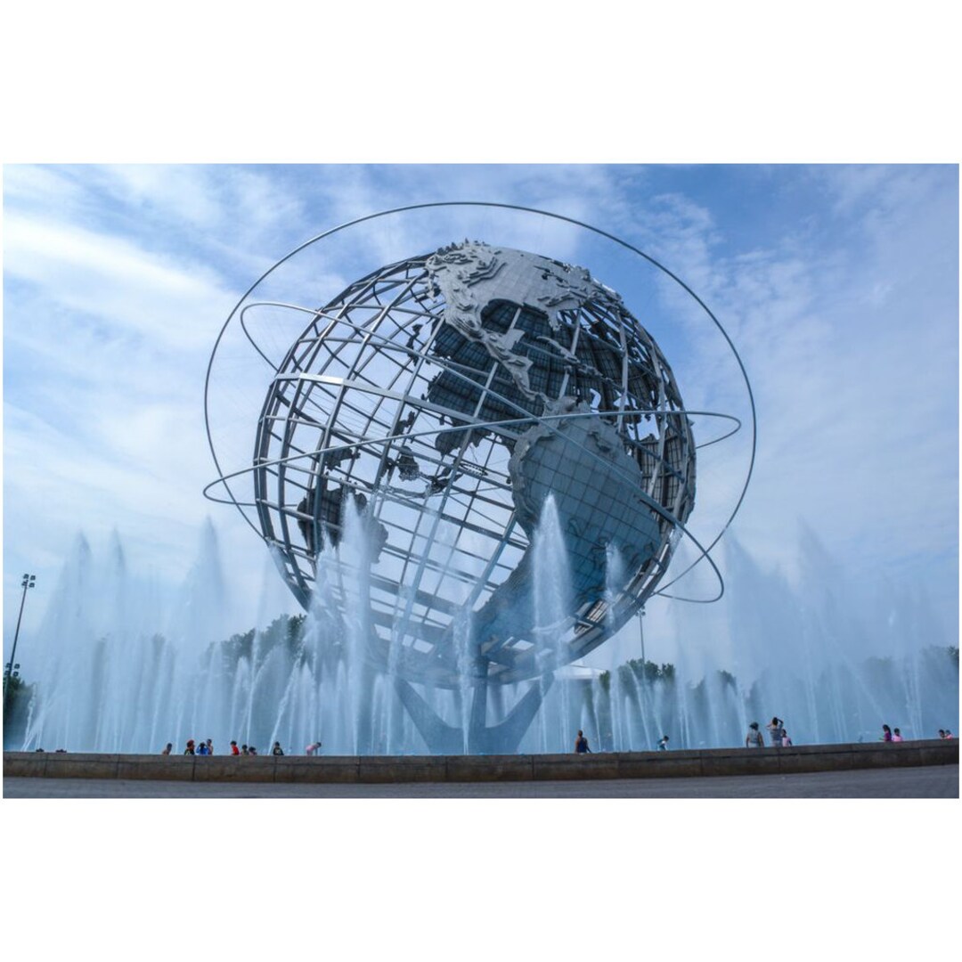 New York Flushing Globe Unisphere - Etsy