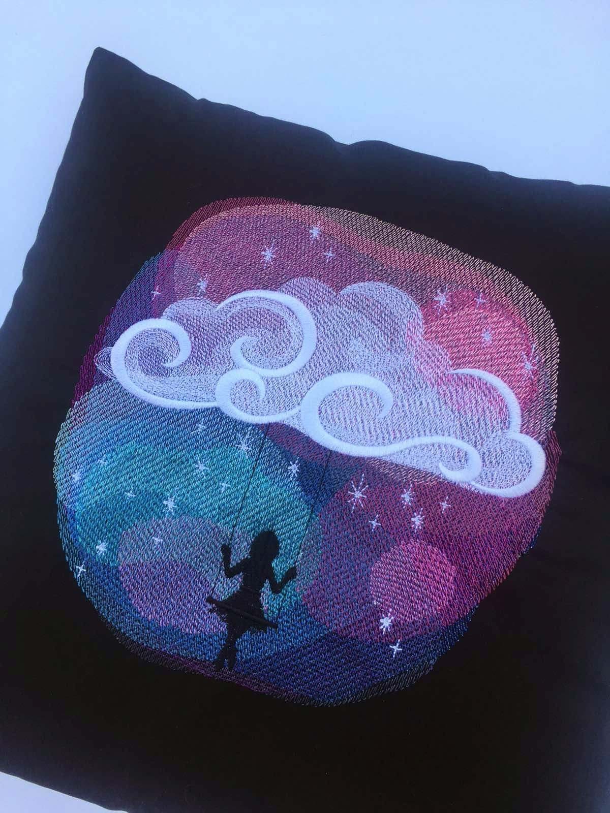 Space Swing Galaxy Stars Universe Cosmic Celestial Embroidery ...