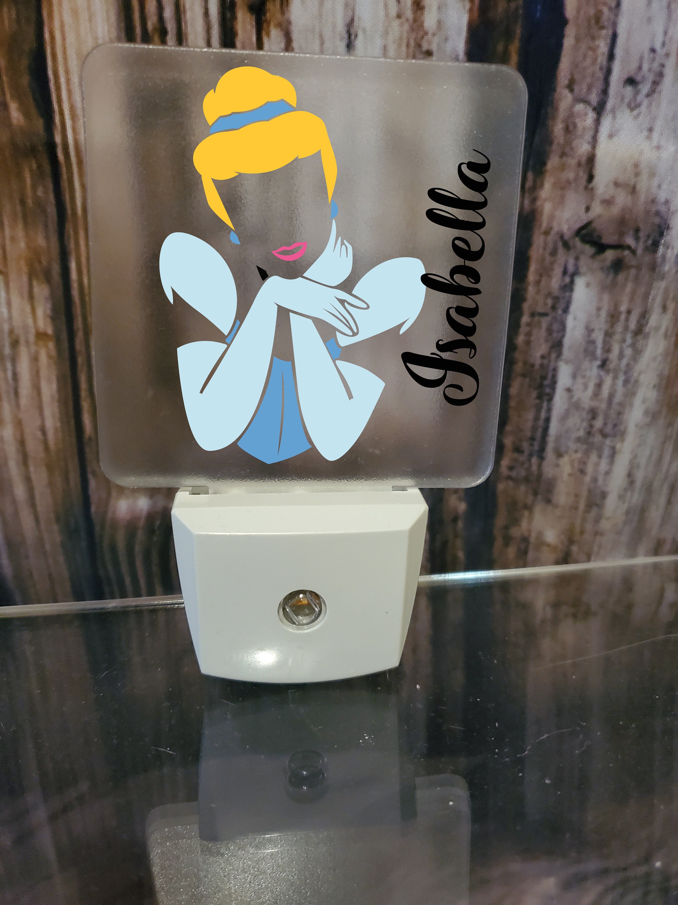 Personalized Princess Night light toddler child nursery | Etsy