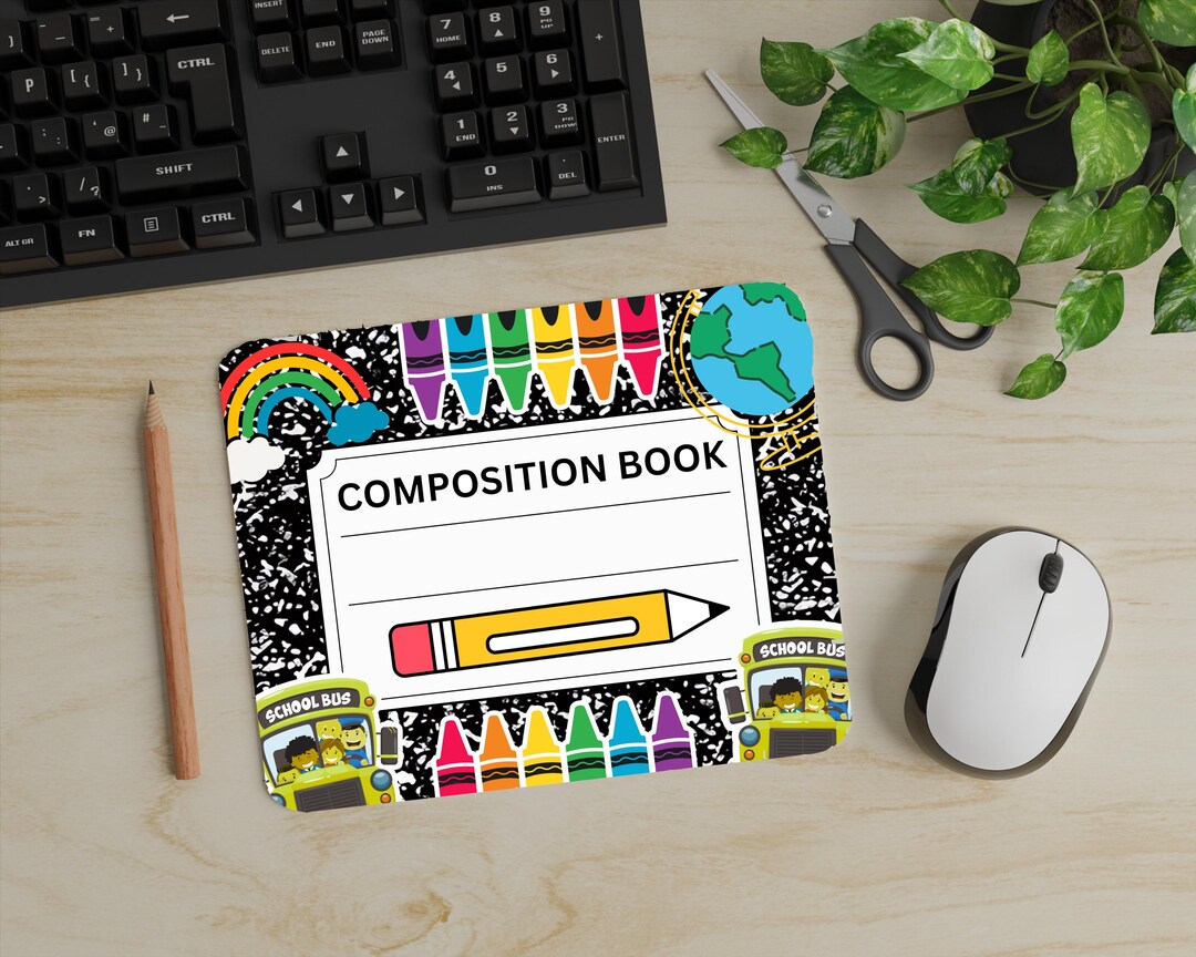 Personalized Teacher Composition Notebook - Custom Name Teacher Gift ...