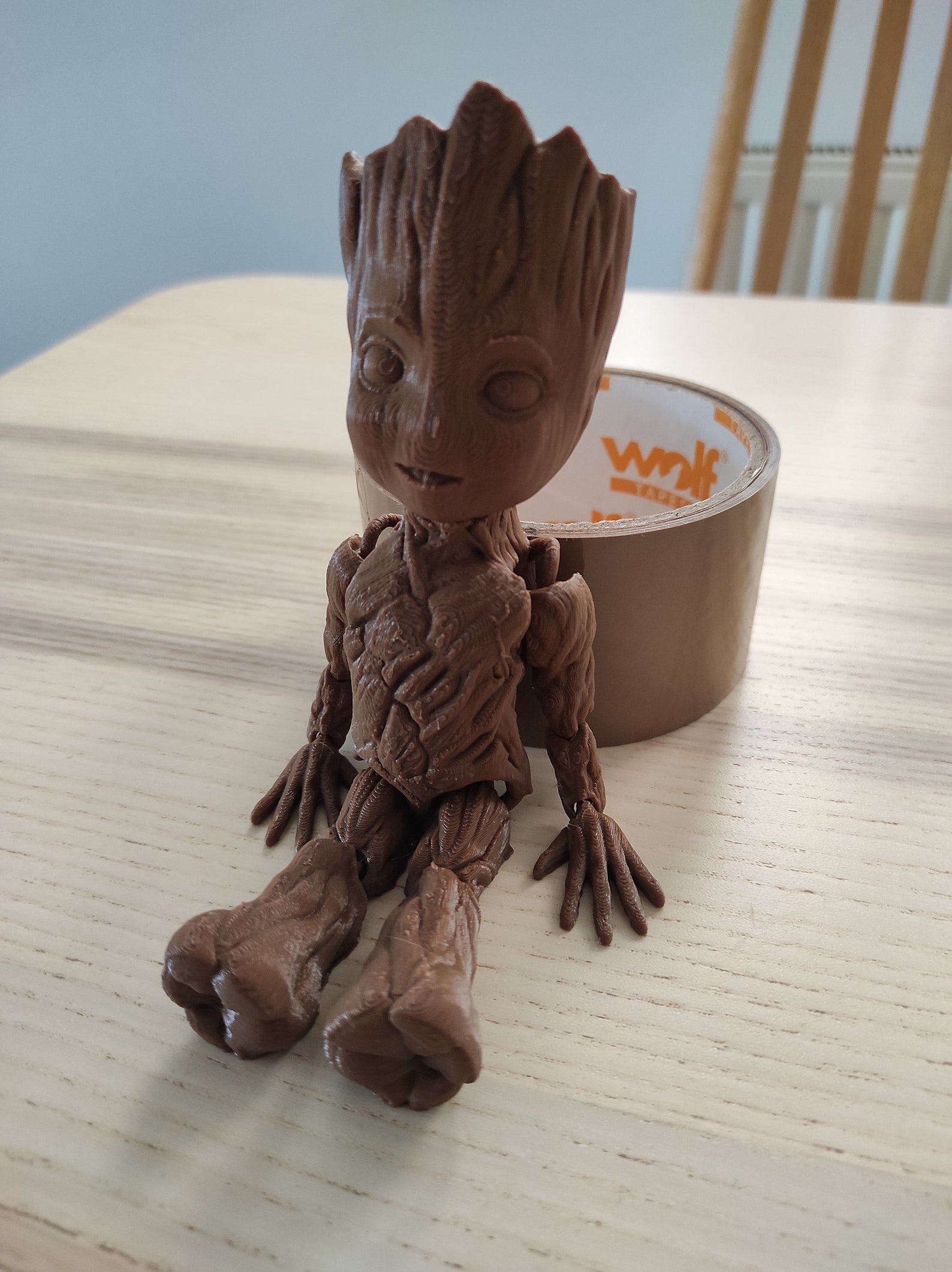 Groot Articulated Fidget Toy 3D Printed Flexible - Etsy