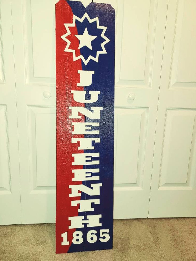 Juneteenth Porch Sign Porch Decor Holiday Decorations - Etsy