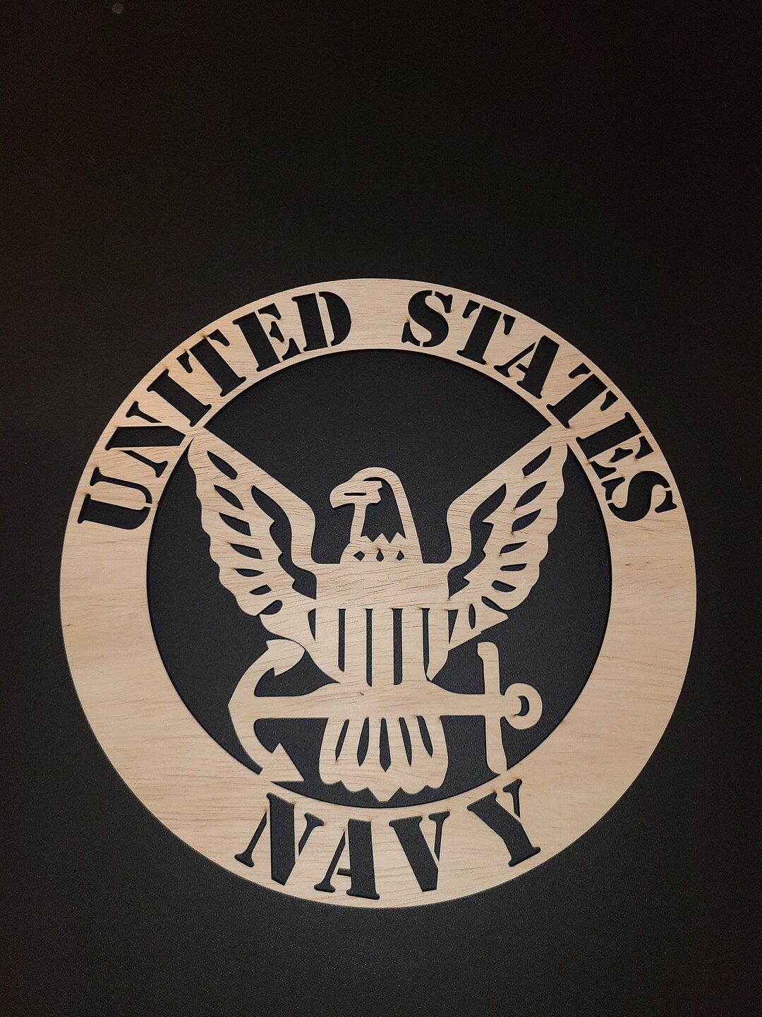 United State Navy Eagle and Anchor Patriotic Military Logo Inspired SVG ...