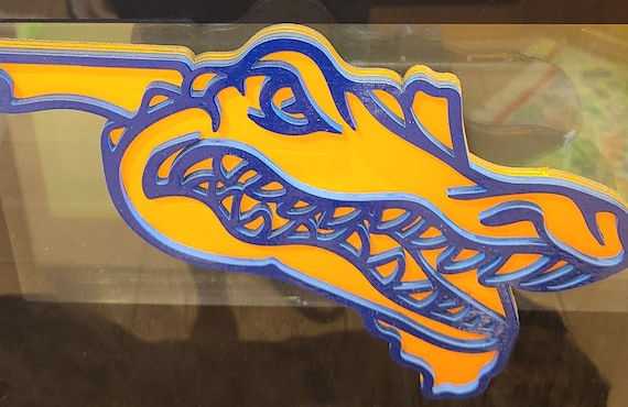 Florida Map Gator SVG Didgital Download - Etsy