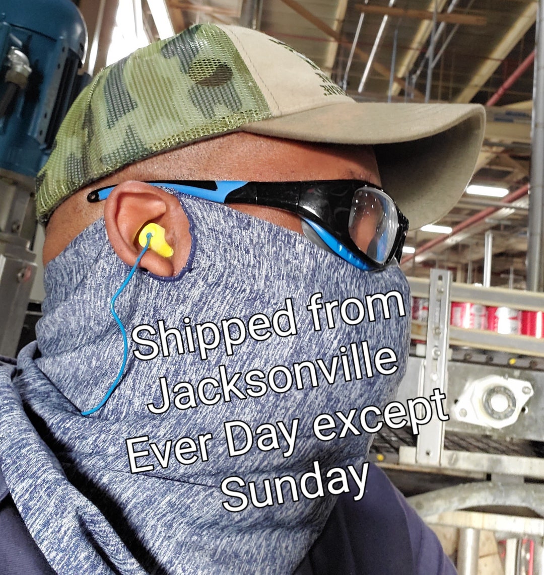 Neck Gaiter With Filter Pocket With 12 Filters ,face Buff for Men and ...