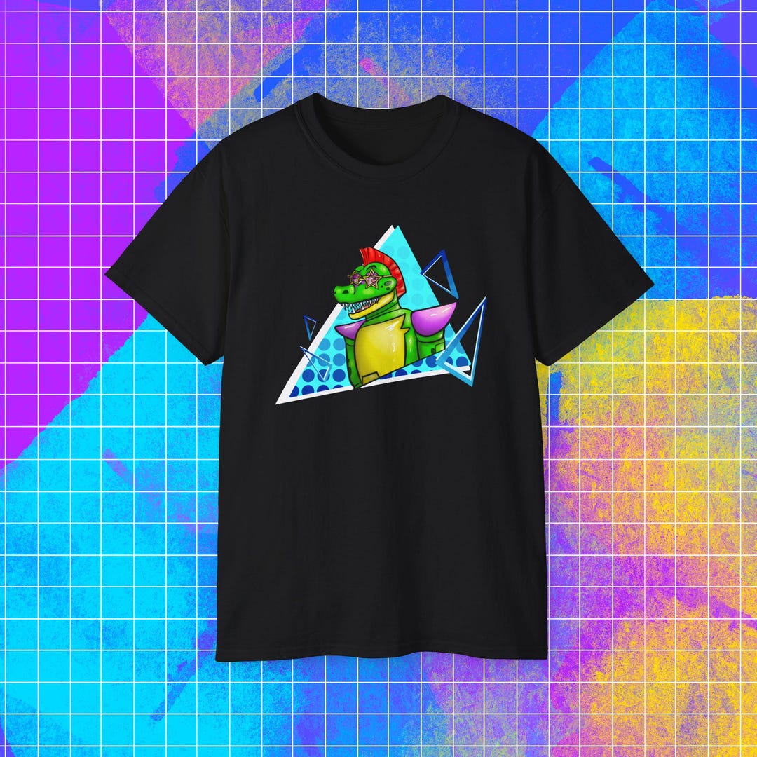 Monty Gator FNAF Security Breach Unisex Tee, T-shirt, Cotton Shirt ...