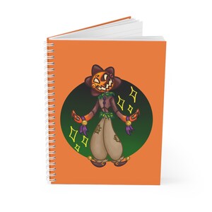 Fnaf Help Wanted Jack O Moon Spiral Notebook, Five Nights at Freddy's ...