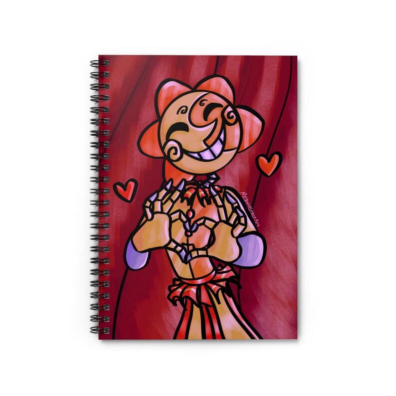Spiral Notebook Fnaf Smiling Sundrop, Five Nights at Freddy's Journal ...