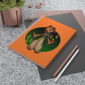 Fnaf Help Wanted Jack O Moon Spiral Notebook, Five Nights at Freddy's ...