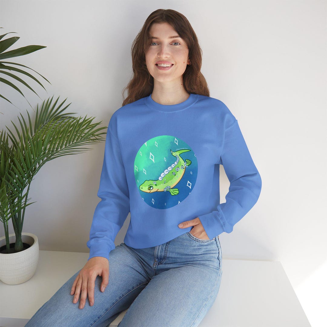 Dino Candy Mosasaurus Sweatshirt, Cute Dinosaur Design, Fun Gift for ...