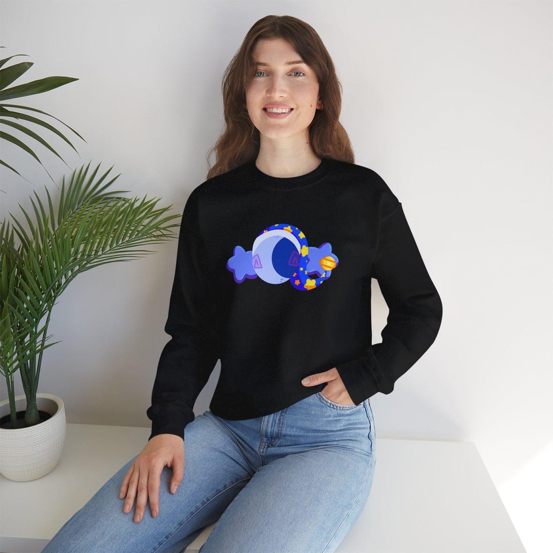 Fnaf Moondrop Sweatshirt, Five Nights at Freddy's Crewneck Jumper, Soft ...