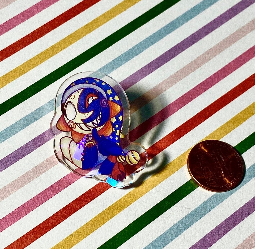 Fnaf Ruin Eclipse Daycare Attendant Acrylic Pin Gift for Video Game ...