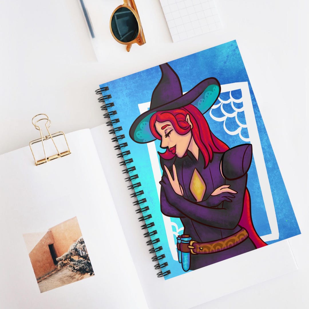 Gaming Notebook, AFK Journey Mirael, Gamer Journal, Fantasy Notebook ...