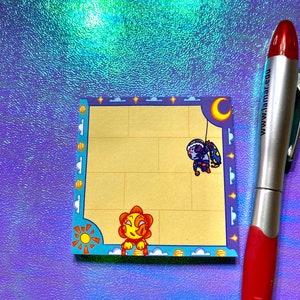 Sun and Moon Sticky Notes - Etsy